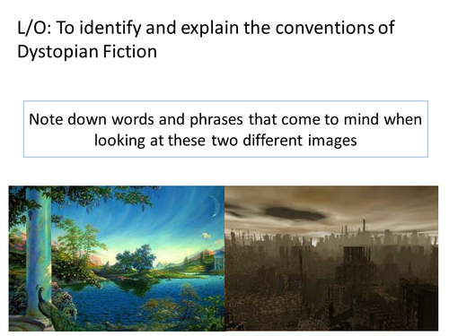 Year 7 Dystopian Fiction Unit | Teaching Resources