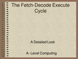 AQA Computing Fetch Decode Execute Cycle Complete Revision OCR ...