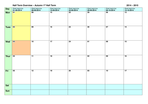 Proformas for topic webs, timetables, etc (used with year2) | Teaching ...
