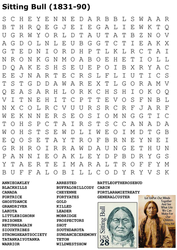 Native Americans Word Search Pack | Teaching Resources