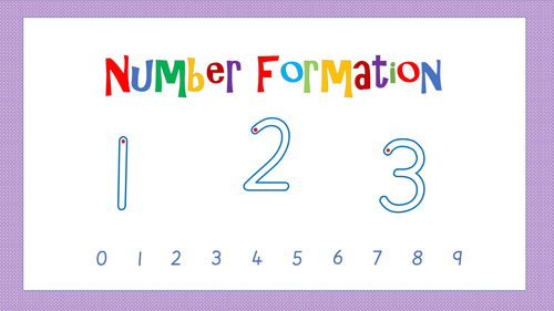 Number Formation 0-10 by 500miles - Teaching Resources - TES