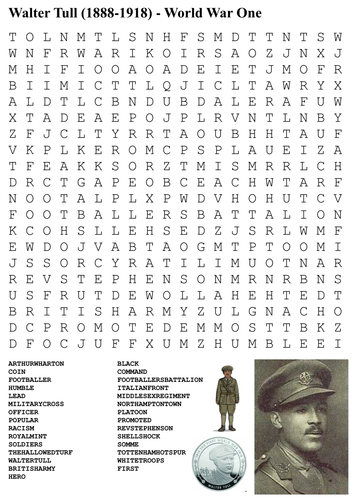 Walter Tull Activity Bundle | Teaching Resources