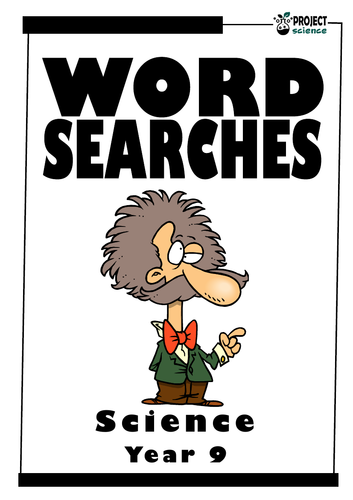 Year 9 Science Word Searches | Teaching Resources