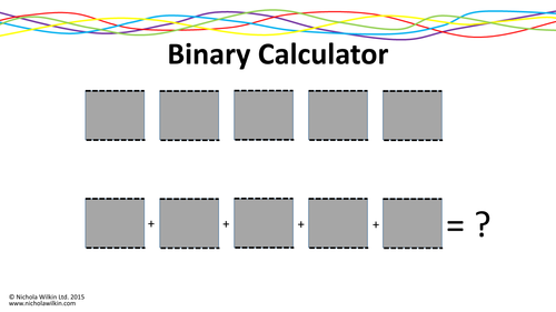 Binary Calculator Unplugged Activity | Teaching Resources Binary Calculator Unplugged Activity | Teaching Resources