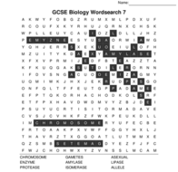 GCSE Biology Bumper Fun Wordsearch Pack. 10 Wordsearch Set included ...