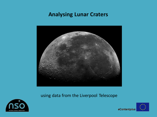 Lunar Craters Investigation | Teaching Resources