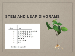 Stem and Leaf GCSE presentation | Teaching Resources