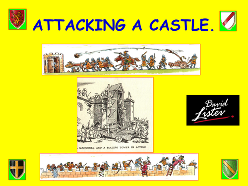 Various Castle resources, attack, defence, development and decline ...