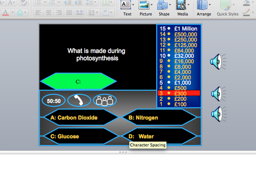 KS3 Science (Biology) Who Want's to Be a Millionaire Game | Teaching ...