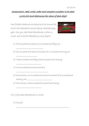 Year 5 Maths Assessment bundle of 16 objectives across several ...
