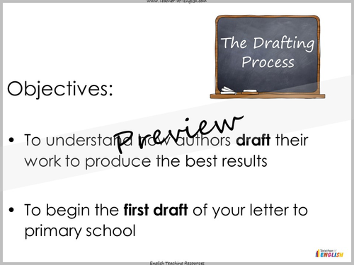 A Letter to Primary School - Year 7 | Teaching Resources