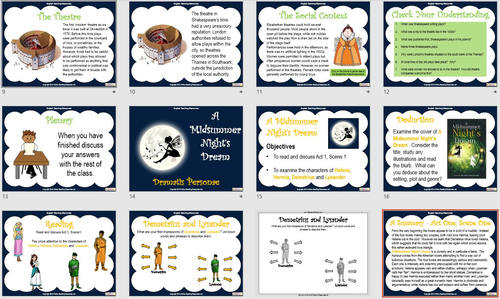 A Midsummer Night's Dream - KS3 Unit of Work | Teaching Resources