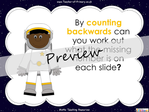 Counting Backwards From 10 - EYFS | Teaching Resources