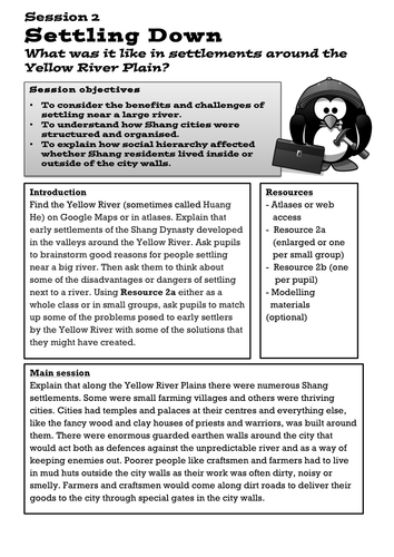 Shang Dynasty Planning Bundle KS2 | Teaching Resources
