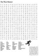 The Maze Runner Word Search | Teaching Resources