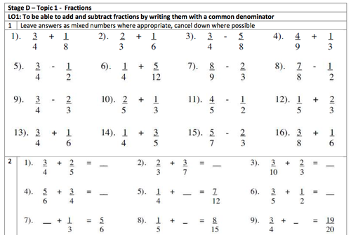 KS3 Maths Mega Homework Pack (Stage 2 of 3) | Teaching Resources