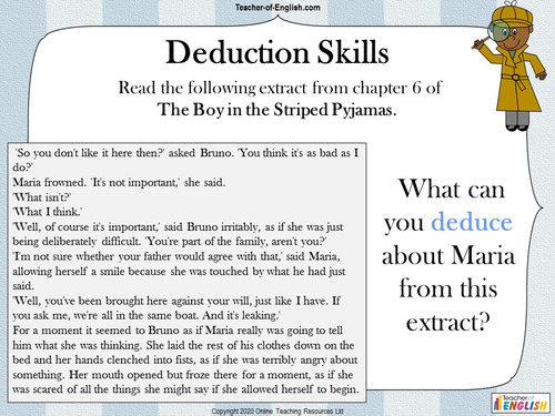 The Boy in the Striped Pyjamas | Teaching Resources