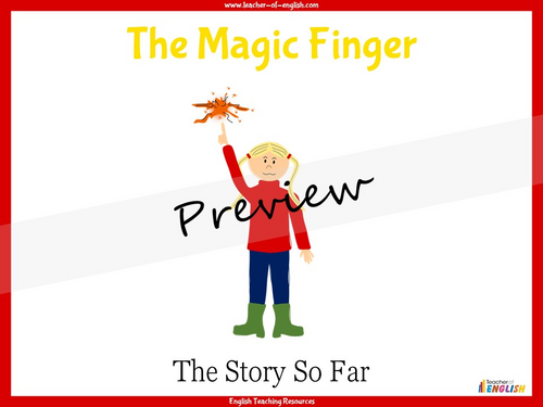 The Magic Finger by Roald Dahl | Teaching Resources