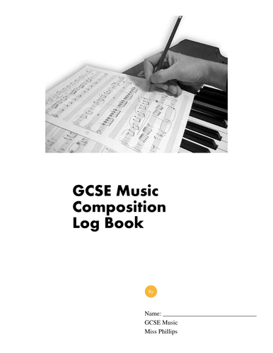 AQA GCSE Music Composition Log Book | Teaching Resources AQA GCSE Music Composition Log Book | Teaching Resources