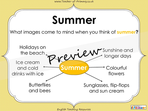 Summer Haiku Poetry - Year 5 and 6 | Teaching Resources