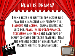 An Introduction to Drama Texts | Teaching Resources