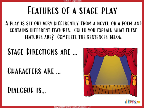 An Introduction to Drama Texts | Teaching Resources