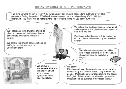 Catholics and Protestants | Teaching Resources