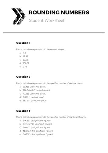 Rounding Numbers - Complete Lesson | Teaching Resources
