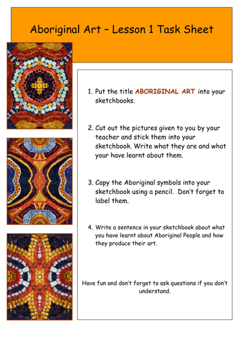 Aboriginal Art Year 7 | Teaching Resources