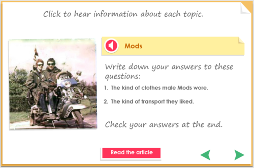 Listening comprehension - Youth Culture | Teaching Resources