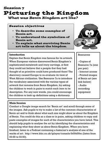 Benin Kingdom Planning Bundle KS2 | Teaching Resources