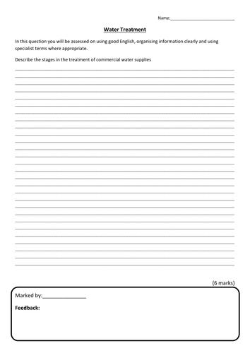 56 AQA Chemistry 6 Mark Questions With Mark Schemes | Teaching Resources 56 AQA Chemistry 6 Mark Questions With Mark Schemes | Teaching Resources