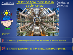 Year 7 Introduction to Science | Teaching Resources
