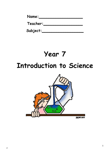Year 7 Introduction to Science | Teaching Resources