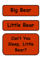 Can't You Sleep, Little Bear? Resource Pack | Teaching Resources