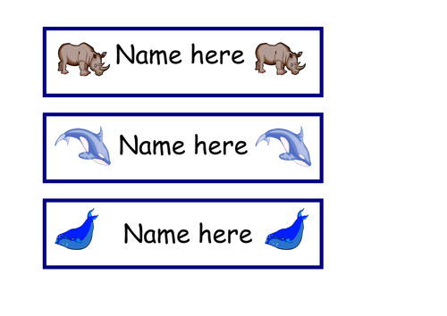 Tray and Peg Labels by bestprimaryteachingresources - UK Teaching ...