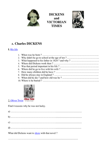 KS3 Charles Dickens Author Study SOW & Resources | Teaching Resources