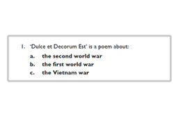 War Poetry KS3 | Teaching Resources