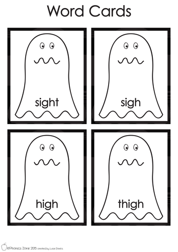 igh Phonics Game 'A Fright in the Night' | Teaching Resources