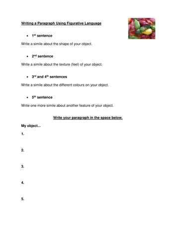 Descriptive and creative writing | Teaching Resources