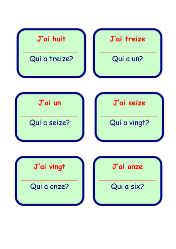 French Resource Pack | Teaching Resources