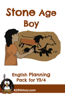 Stone Age Boy Planning by KS2History - Teaching Resources - Tes
