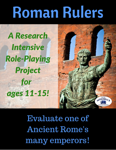 Ancient Rome Emperors Role-Playing Research Project | Teaching Resources