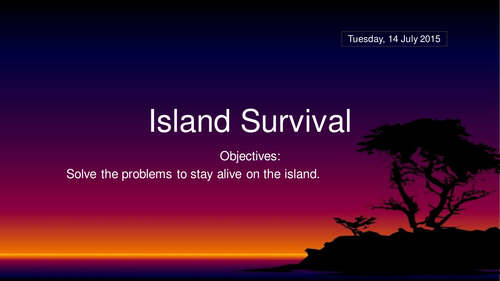 Island Survival | Teaching Resources