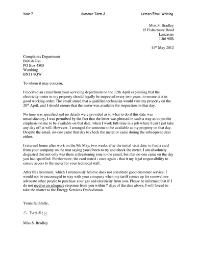 Letters & Emails Unit | Teaching Resources