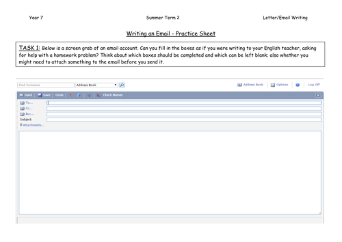 Letters & Emails Unit | Teaching Resources