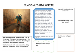 Big Write Prompt / Talk Sheets by alarter | Teaching Resources