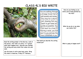 Big Write Prompt / Talk Sheets by alarter | Teaching Resources