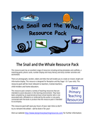 The Snail and the Whale Resource Pack by bestprimaryteachingresources ...