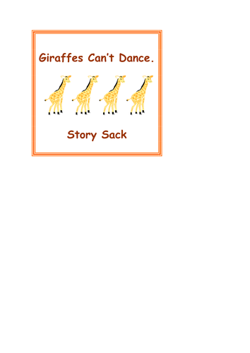 Giraffes Can't Dance Resource Pack | Teaching Resources